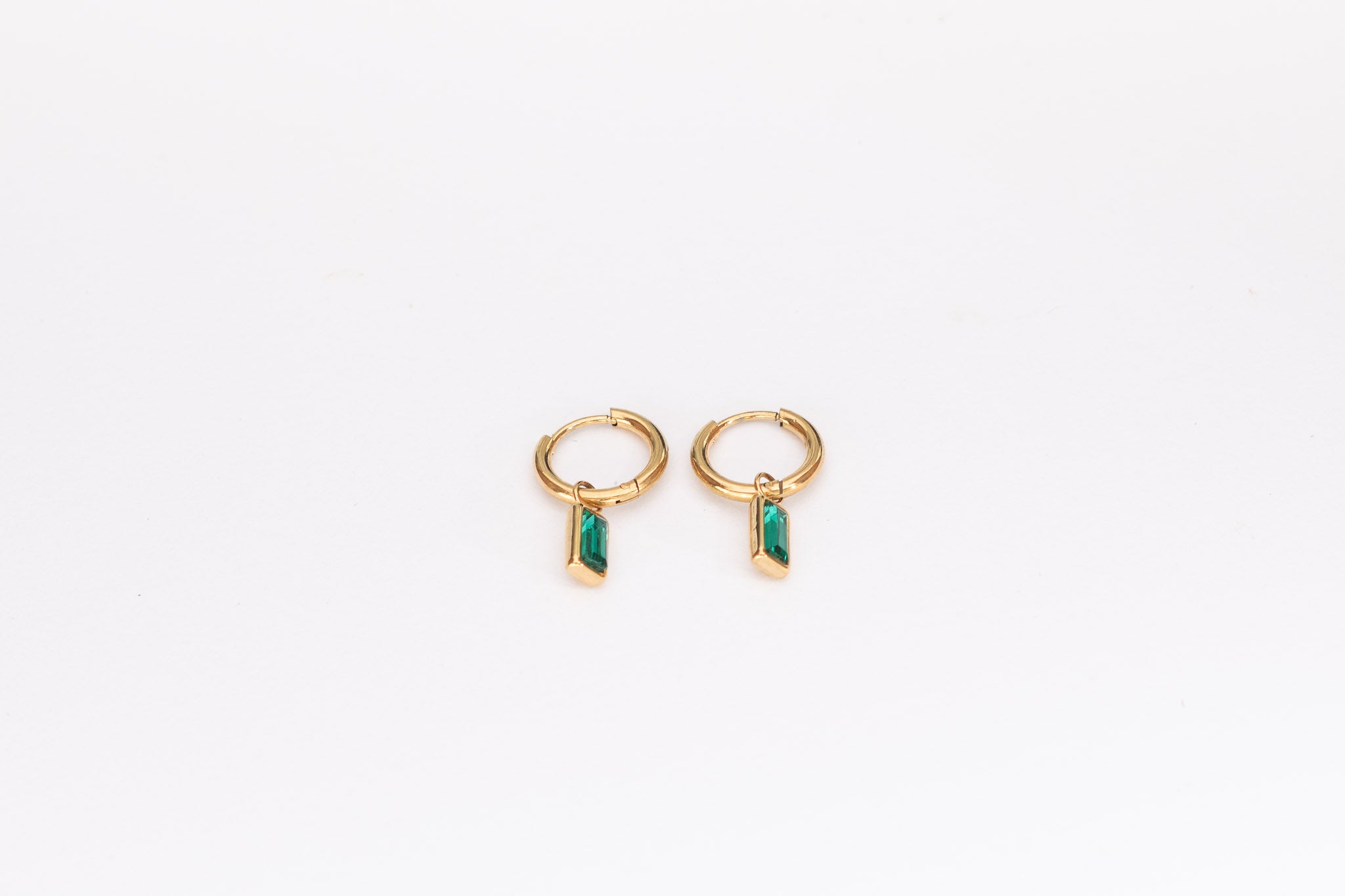 Emerald Gold Drops – Nia Jewels