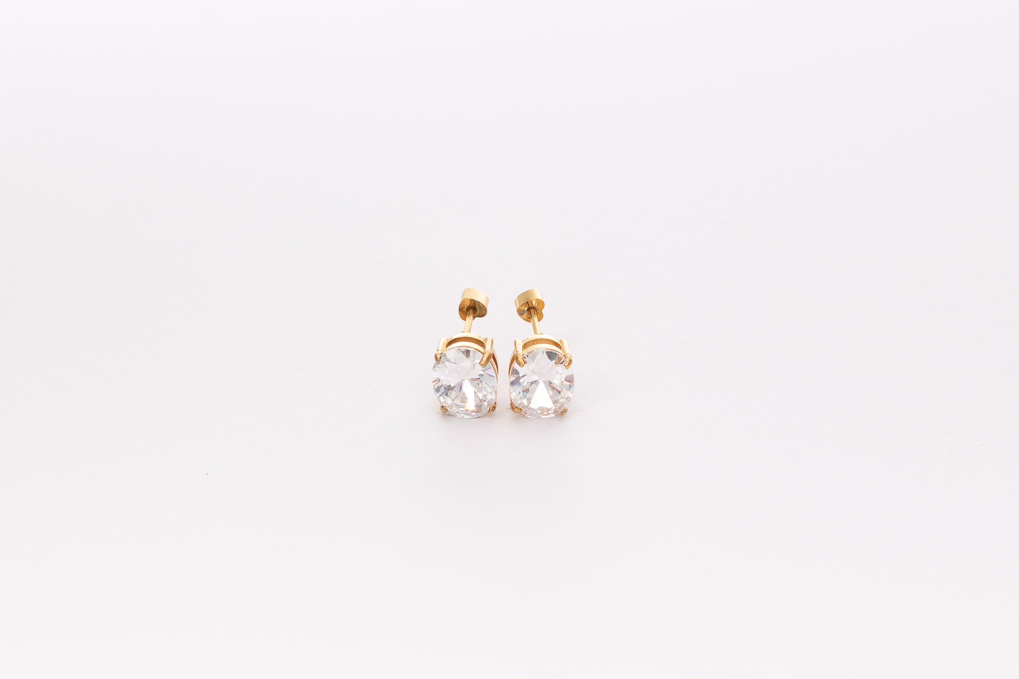 Oval Studs – Nia Jewels